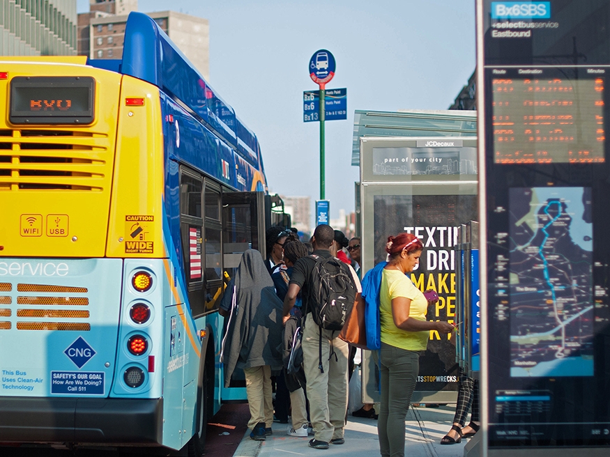 Bx6 Select Bus Service Route | NYC Street Design Manual